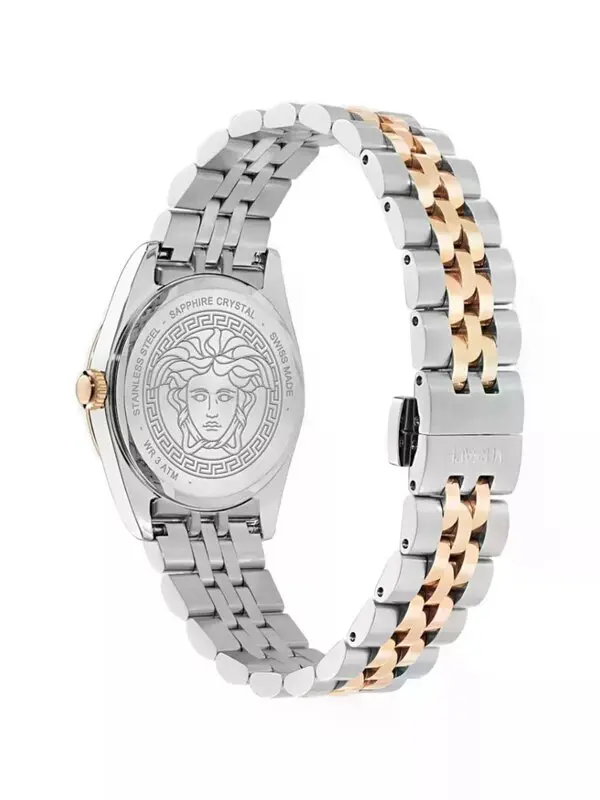 Versace Millenyium Lady Watch With Greca Bezel