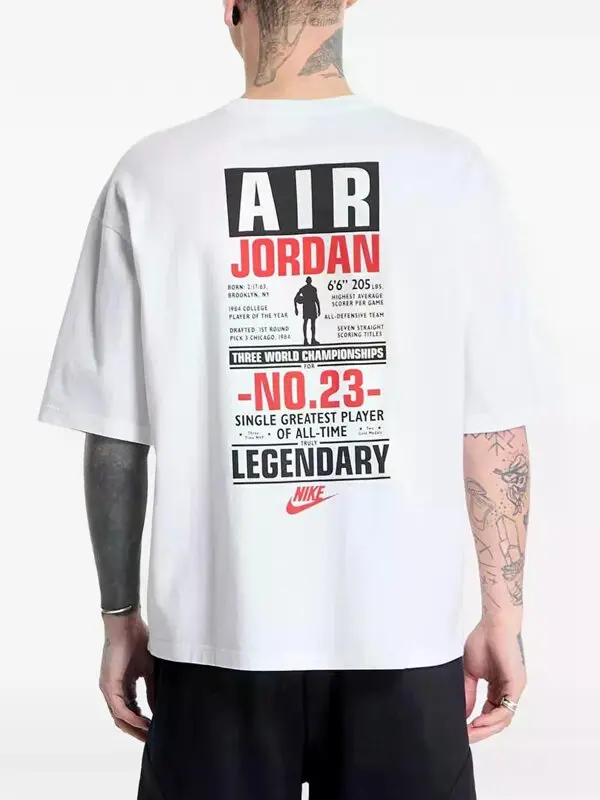 JORDAN Logo-print Flight T-shirt