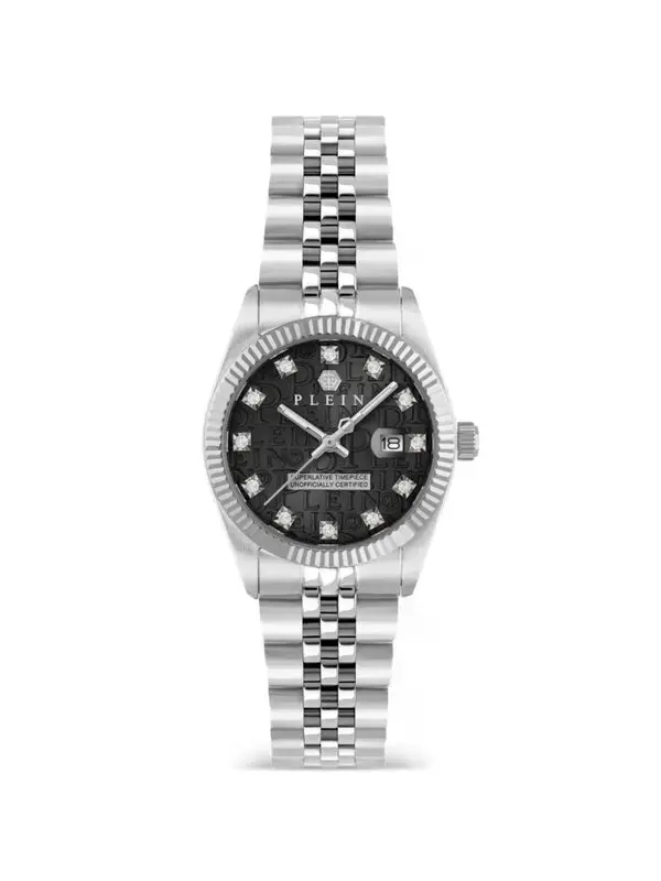 Philipp Plein Date Superlative 28mm Watch - Black