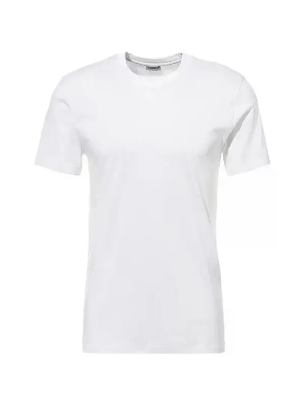 Zimmerli Business Class Crew-neck Short-sleeve T-shirt - White