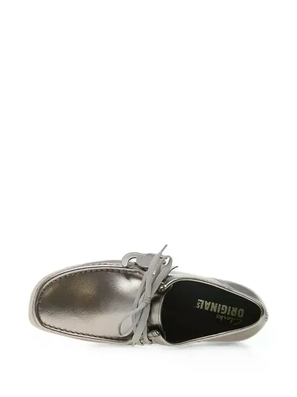 Clarks Wallabee Day Patent Leather Shoes