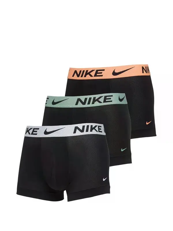 Nike Logo-waistband Trunks - Black