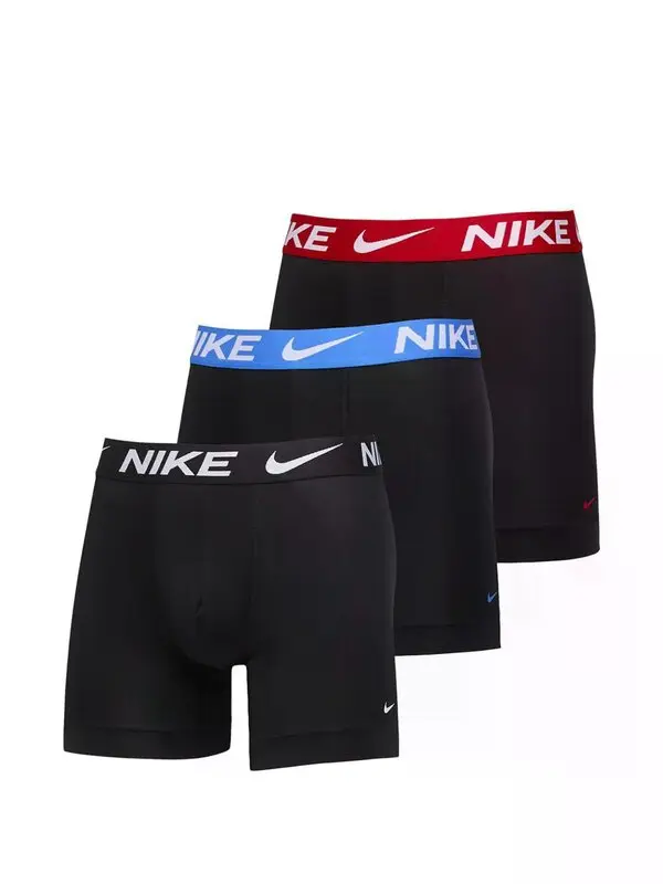 Nike Logo-waistband Boxer Briefs - Black