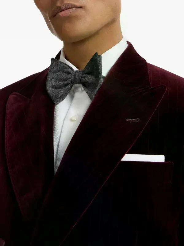 Brunello Cucinelli Cashmere And Silk Lightweight Flannel Bow Tie