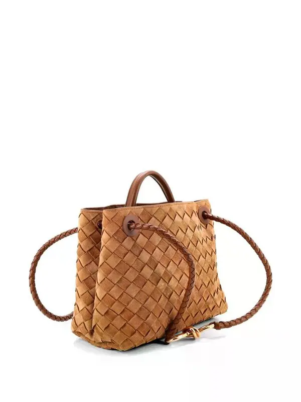 Bottega Veneta Andiamo Top Handle Bag - Brown