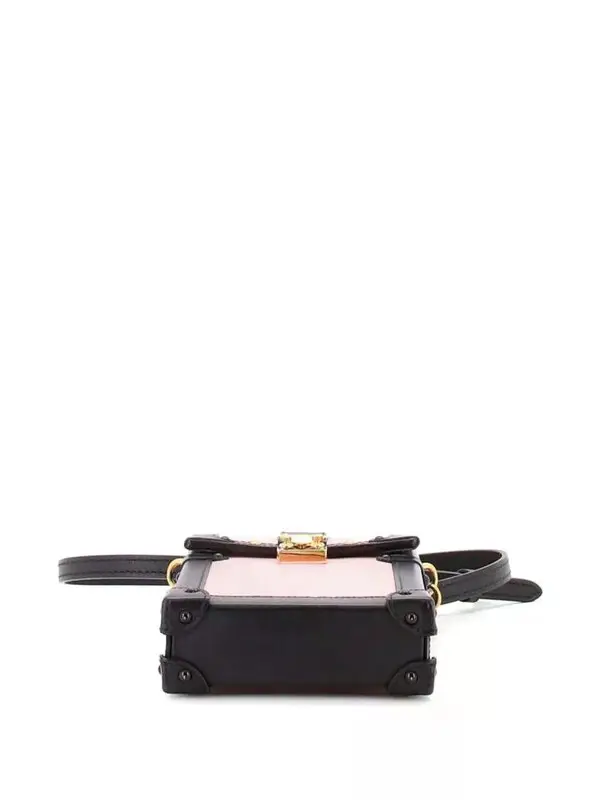 LOUIS VUITTON Vertical Trunk Pochette Epi Leather Travel Bag