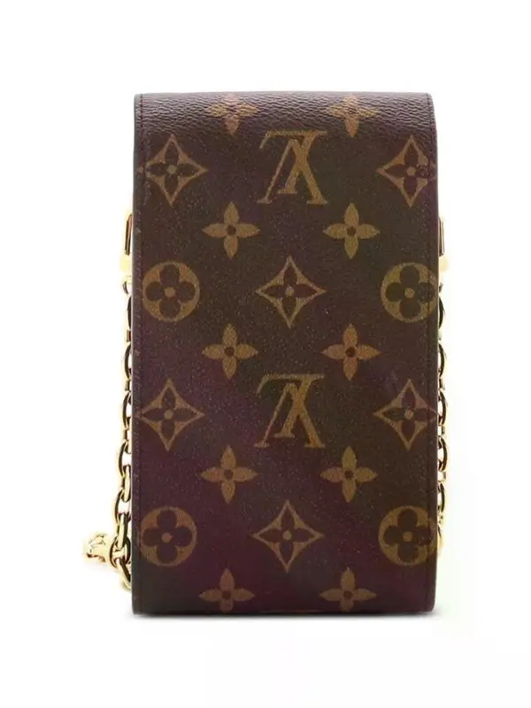 LOUIS VUITTON Monogram Canvas Metis Phone Pouch On Chain Shoulder Bag