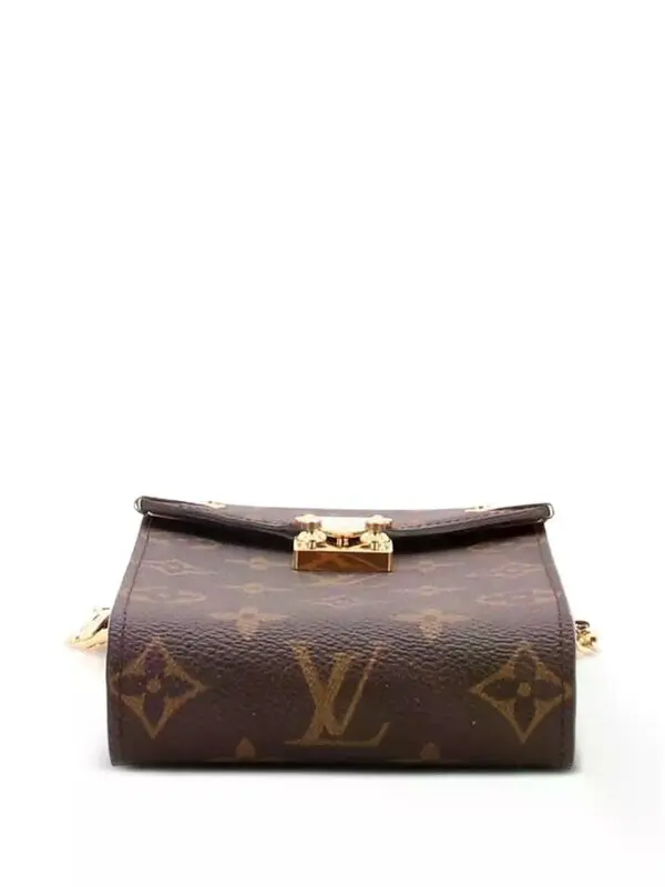 LOUIS VUITTON Monogram Canvas Metis Phone Pouch On Chain Shoulder Bag