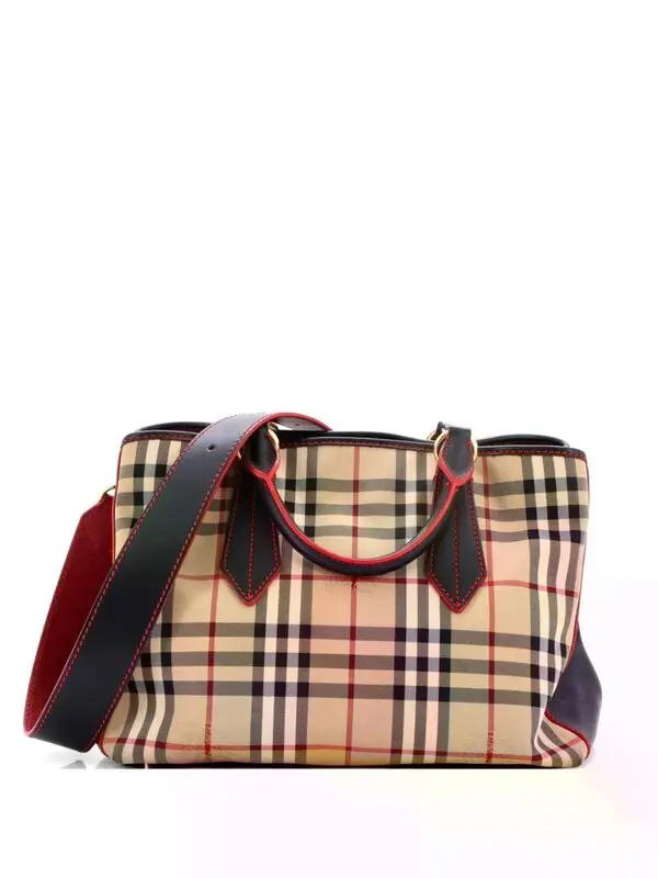 Burberry Ballingdon Tote Satchel - Black