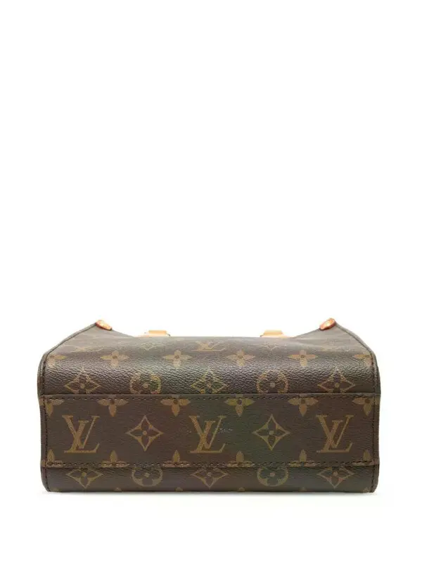 LOUIS VUITTON Monogram Sac Plat Bb Satchel