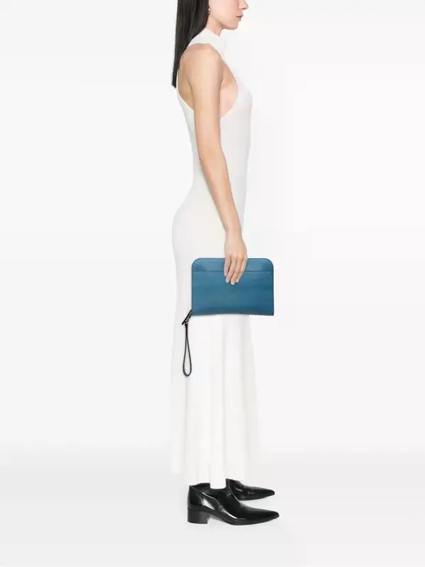 Prada Saffiano Leather Clutch Bag