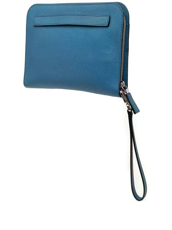 Prada Saffiano Leather Clutch Bag