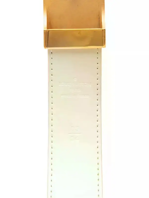 LOUIS VUITTON Damier Azur Ceinture Belt