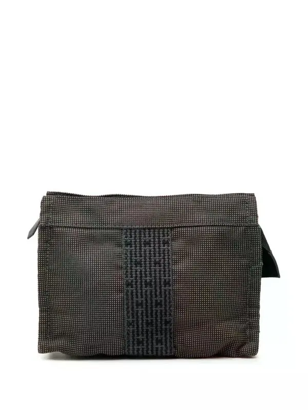 Hermès Herline Canvas Pouch