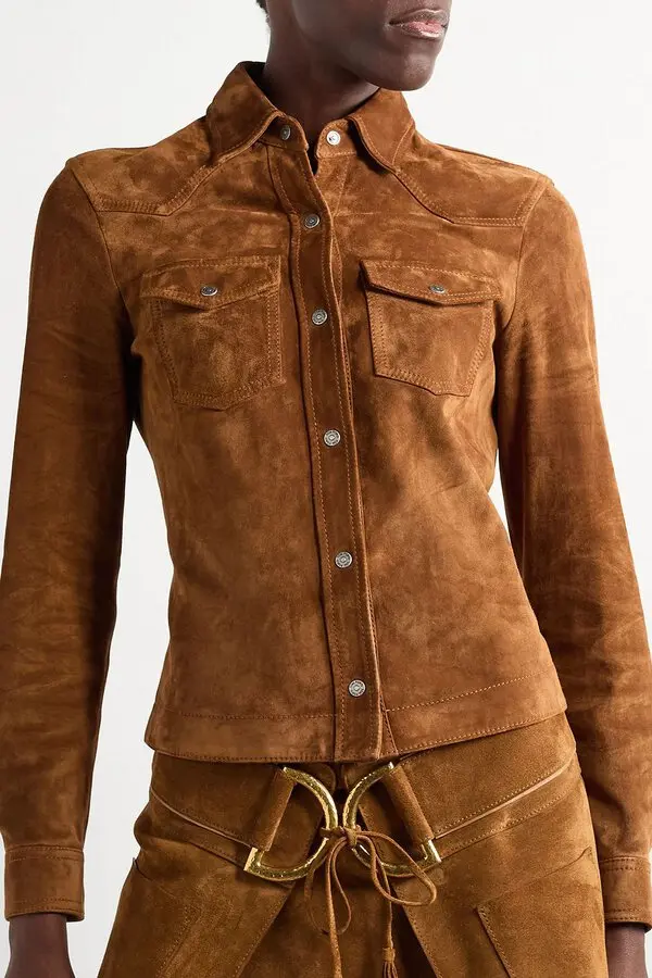 TOM FORD Suede Shirt