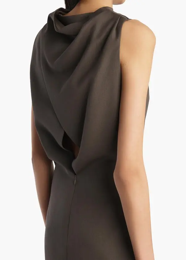 Khaite Astor Dress - Clove
