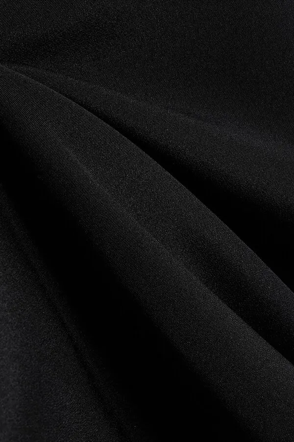 TOM FORD One-shoulder Silk Cutout Dress