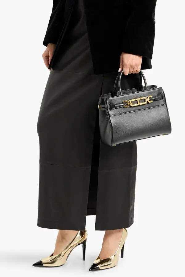 TOM FORD Whitney Chain-embellished Leather Tote