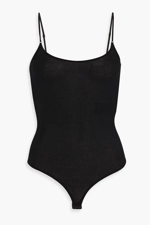 TOM FORD Cashmere And Silkblend Bodysuit - Black