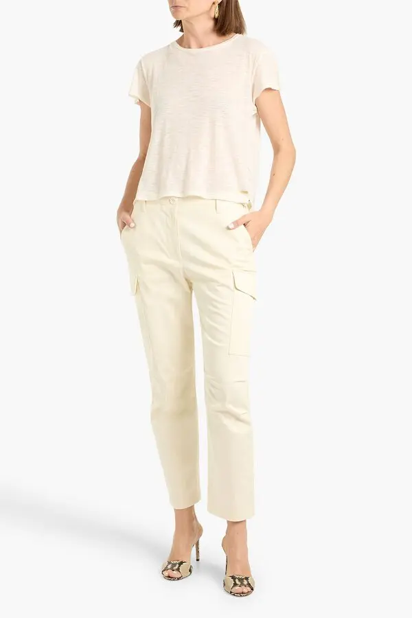 TOM FORD Slub Cottonblend Jersey Tshirt