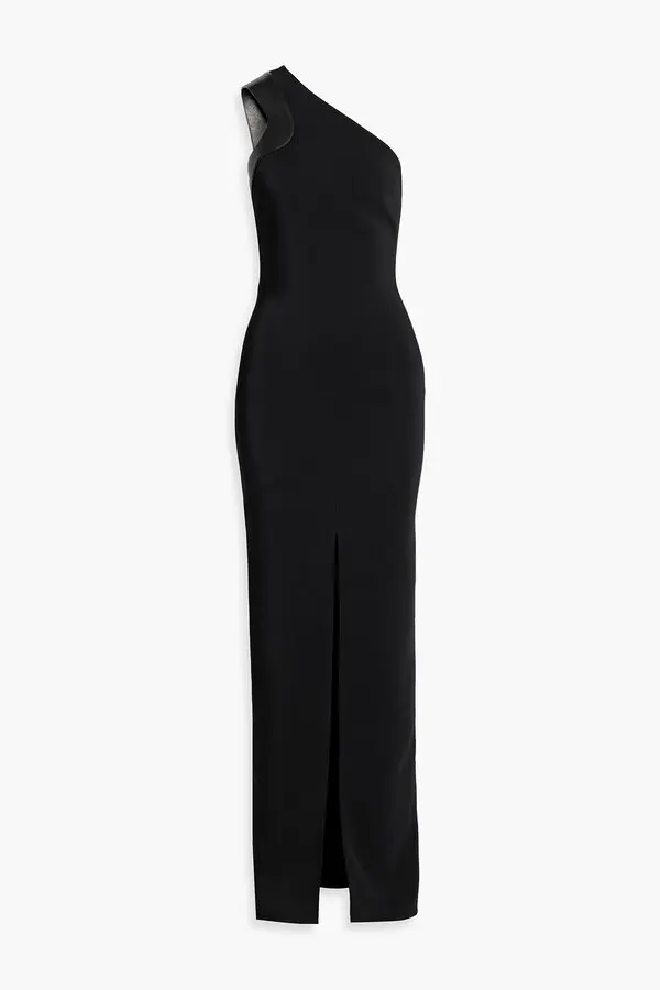 TOM FORD Oneshoulder Stretchcady Gown - Black