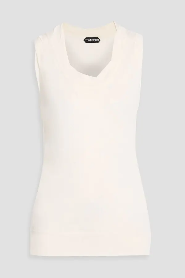 TOM FORD Cashmere Tank - Ivory