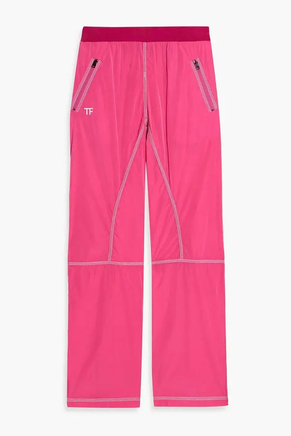 TOM FORD Shell Track Pants - Bright Pink