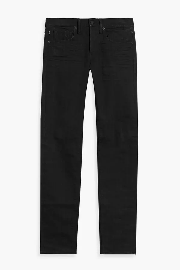 TOM FORD Slimfit Denim Jeans - Black