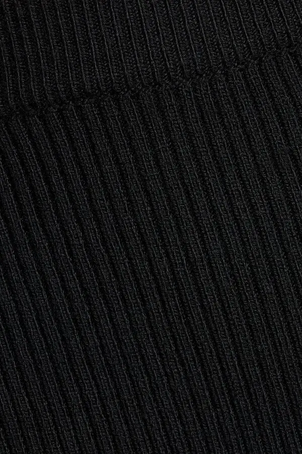 TOM FORD Ribbed Wool-blend Mini Skirt