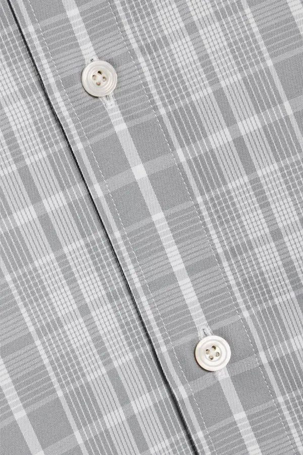 TOM FORD Checked Cotton Shirt