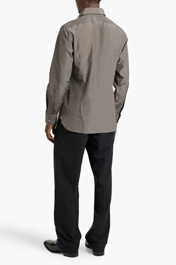 TOM FORD Cotton And Silkblend Shirt