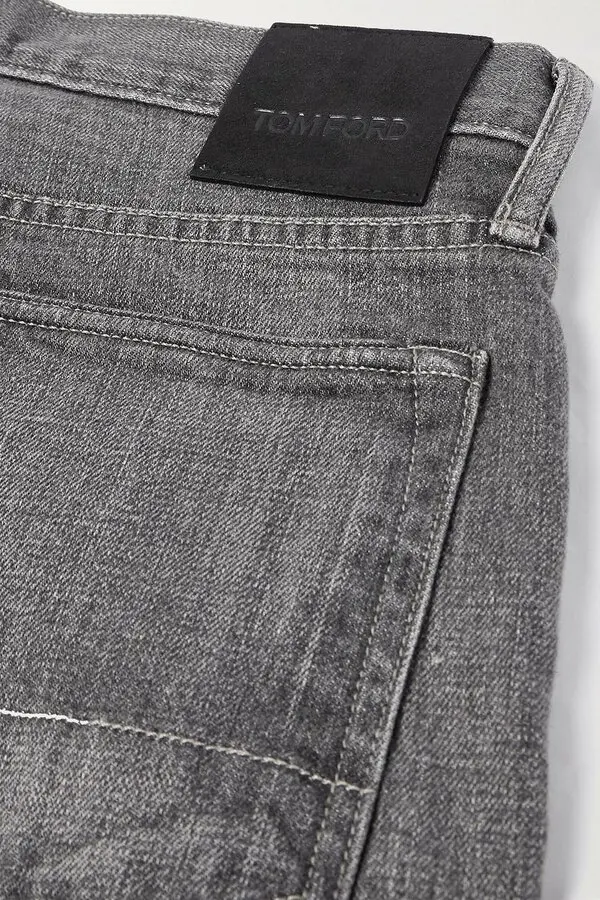 TOM FORD Slim-fit Straight-leg Selvedge Jeans