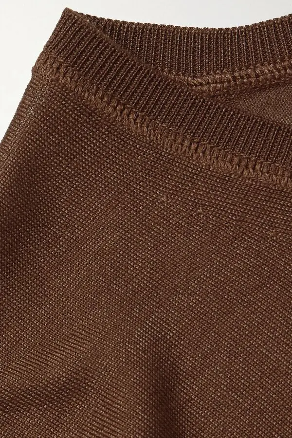 TOM FORD Silkblend Tshirt - Chocolate