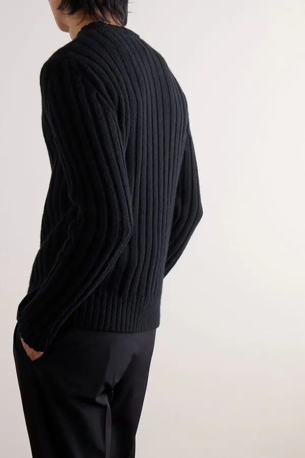TOM FORD Ribbed Cashmere Pullover