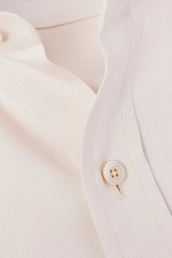 TOM FORD Slimfit Cutawaycollar Twill Shirt