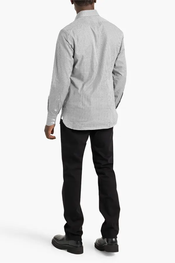 TOM FORD Gingham Cotton Shirt