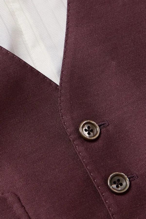 TOM FORD Dylan Vest In Wool, Mohair, And Silk-blend Twill