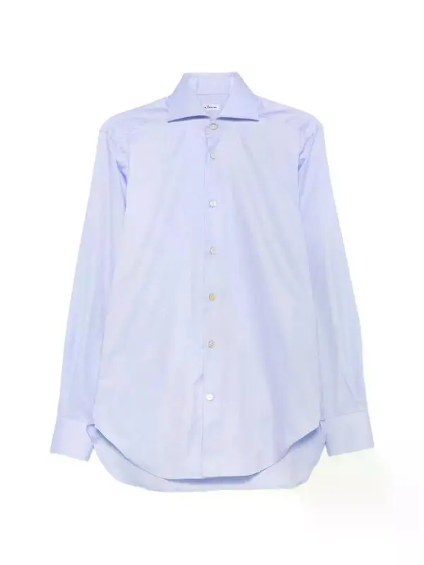 Kiton Vertical-stripe Shirt
