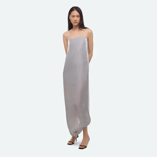 Helmut Lang Fluid Slip Dress - Cloud