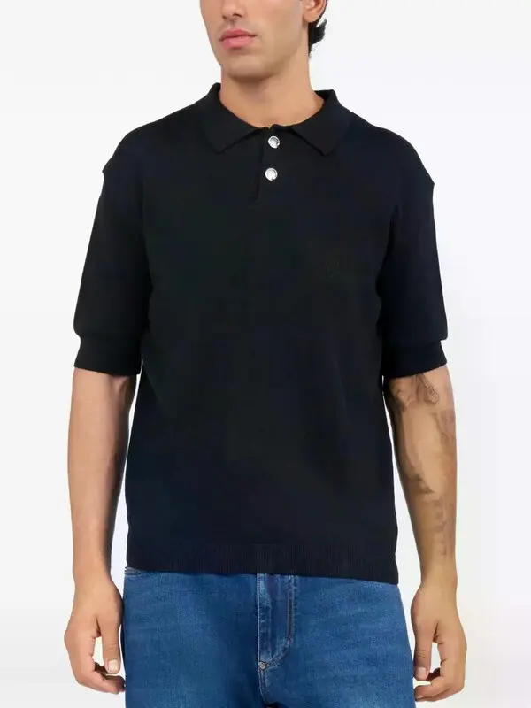 Roberto Cavalli Logo-embroidered Polo Shirt