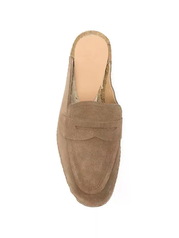 CastaÑer Suede Espadrille Sandals