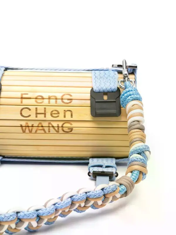 FENG CHEN WANG Woven-strap Clutch Bag