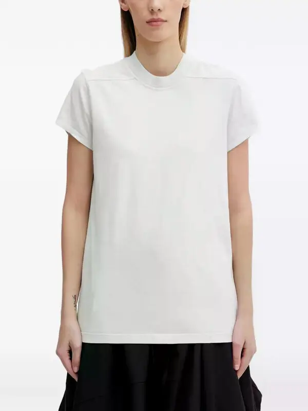 Rick Owens Small Level Seam-detail T-shirt - White