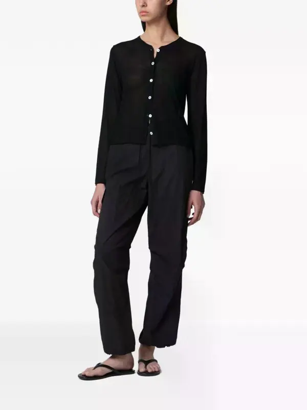 DUNST Long-sleeve Button-front Cardigan