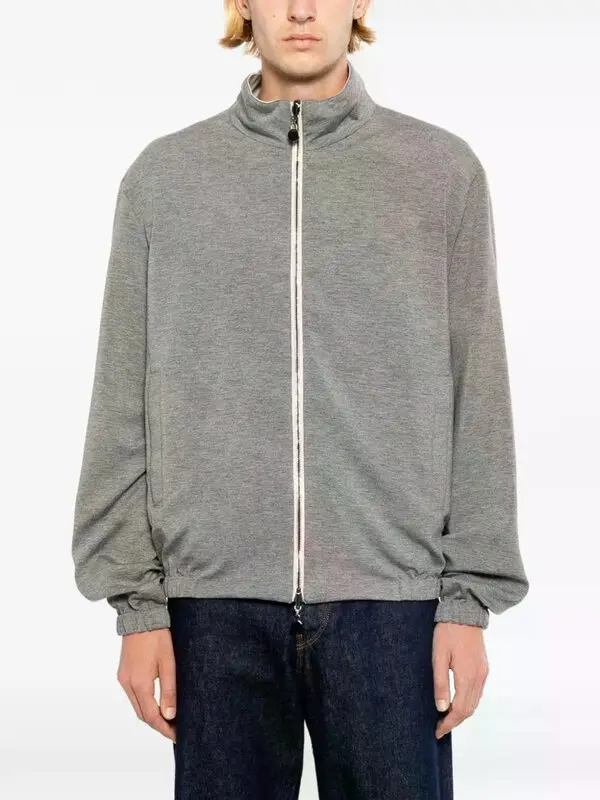 Kiton Zip-up High-neck Jacket