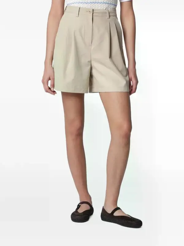 DUNST Double-pleated Bermuda Shorts
