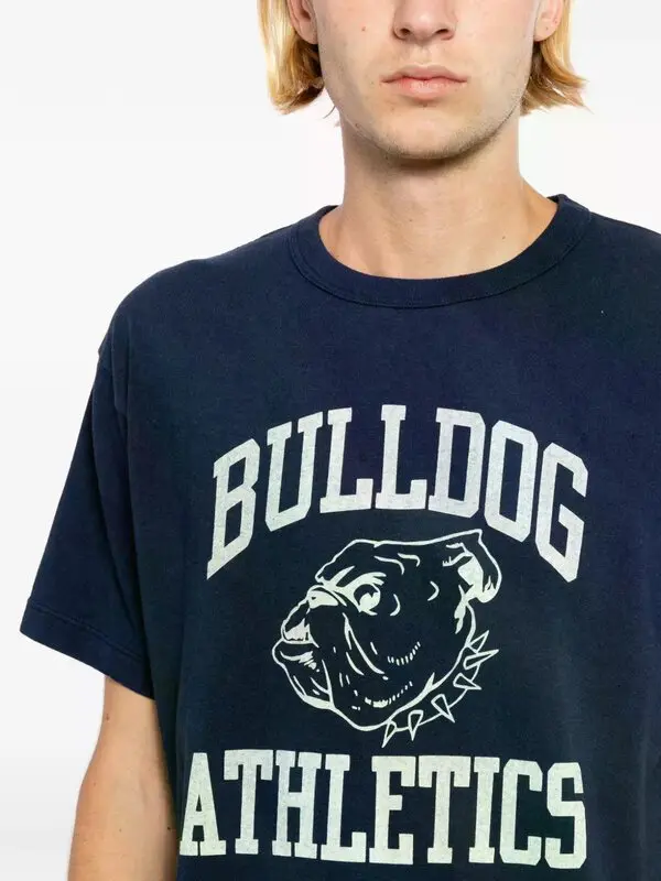 WHITESVILLE Bulldog Printed T-shirt