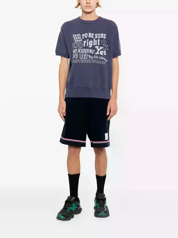 WHITESVILLE Graphic-printed Crew-neck T-shirt