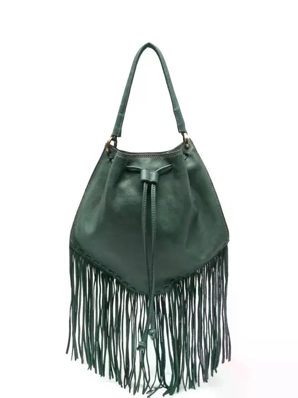 CATERINA LUCCHI Adelaide Leather Shoulder Bag - Green