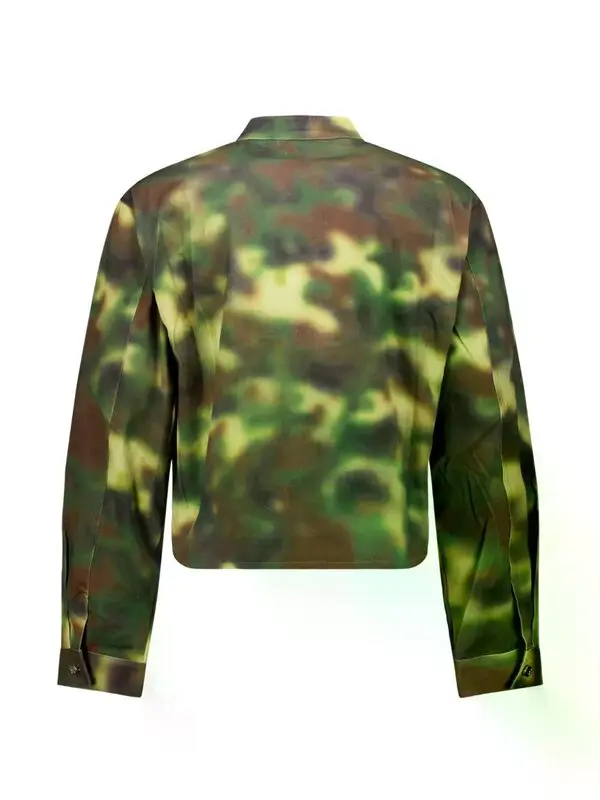 TOMBOGO Camouflage Moto Convertible Jacket